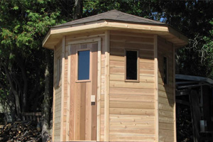 Octagon Sauna - Leisure Living